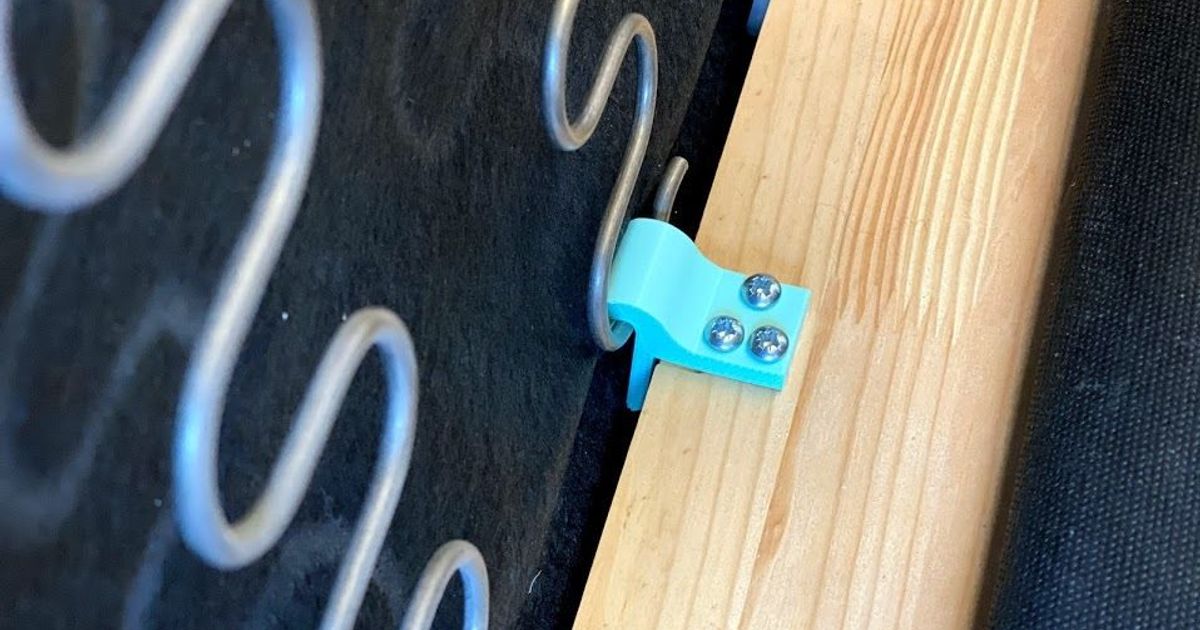 Habitat Couch Spring Holder by Schiemanskie | Download free STL model ...