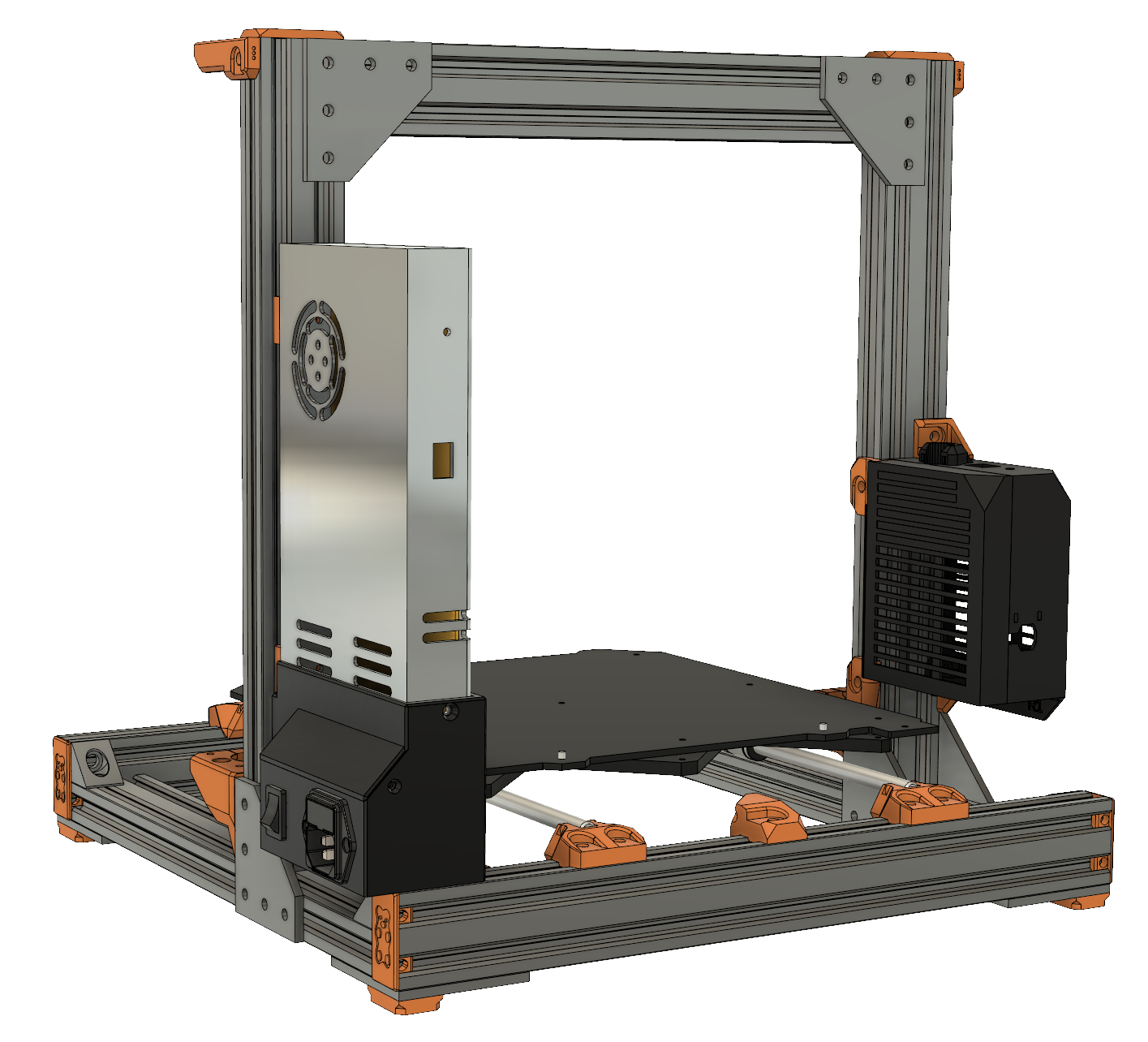 Meanwell PSU cover for Bear Mod of Prusa MK3 von motocoder ...