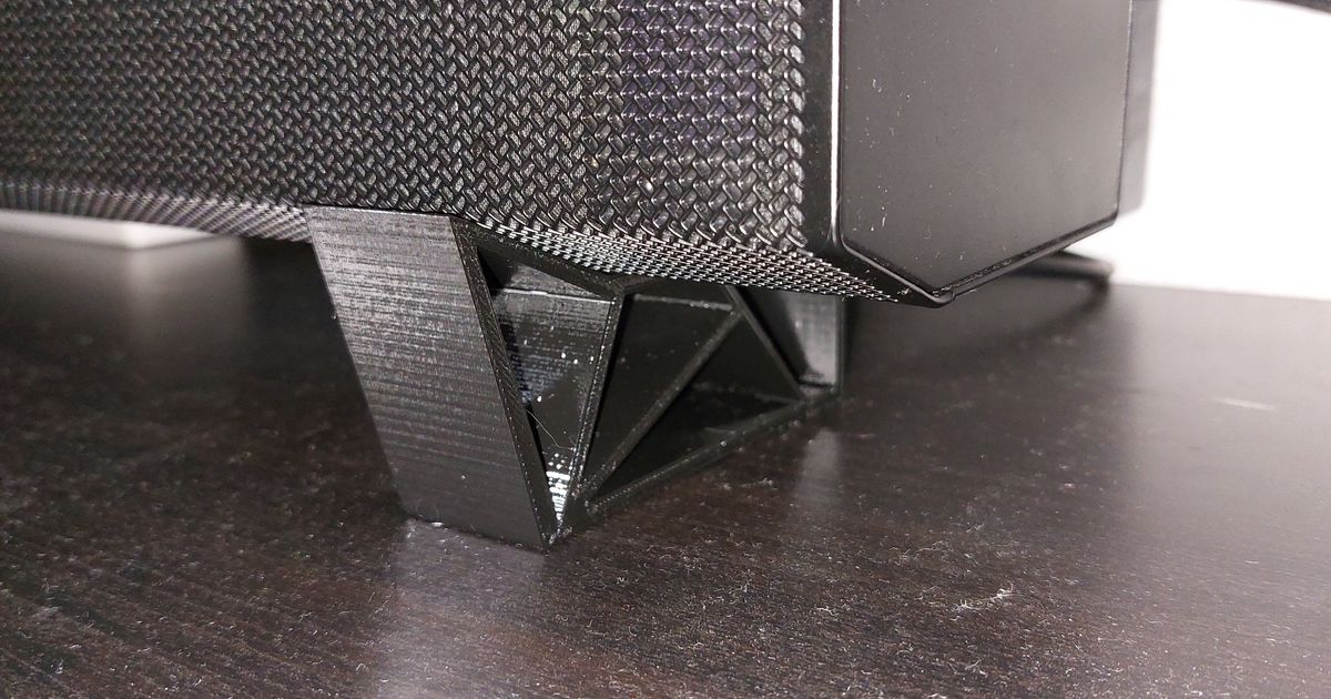 Samsung Q800T Soundbar Halter/Holder by Corvin | Download free STL ...
