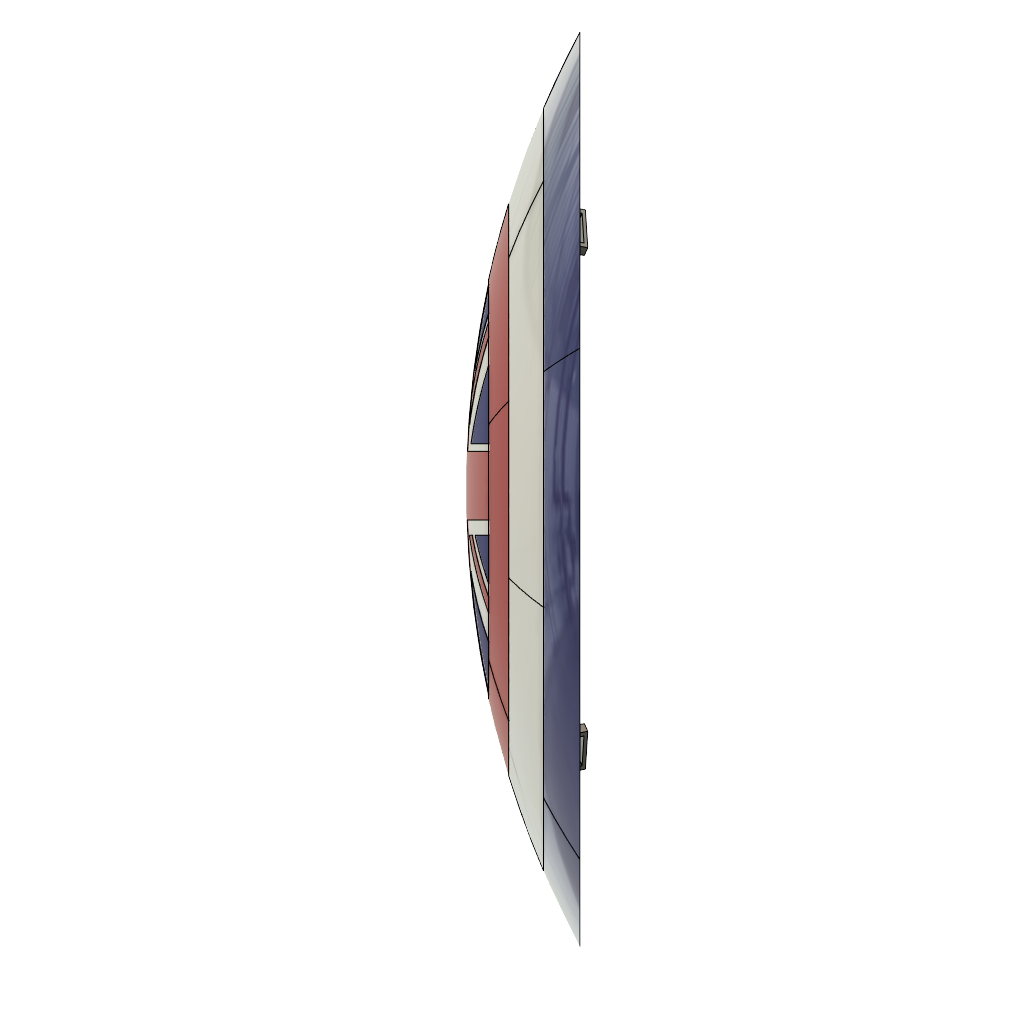Union Jack Shield by MAQUINA | Download free STL model | Printables.com