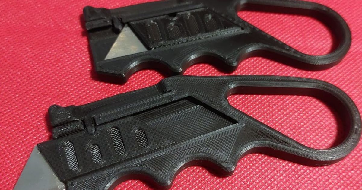 Karambit Styled Utility Knife MK4 by Tuckstir | Download free STL model ...