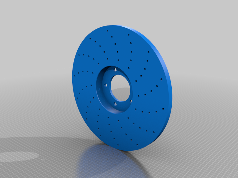 Rim with brake disk and base by Bidi01 | Download free STL model ...