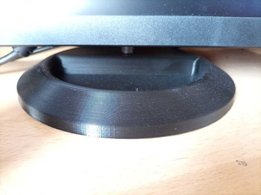 Foot for Monitor by Bidi01 | Download free STL model | Printables.com