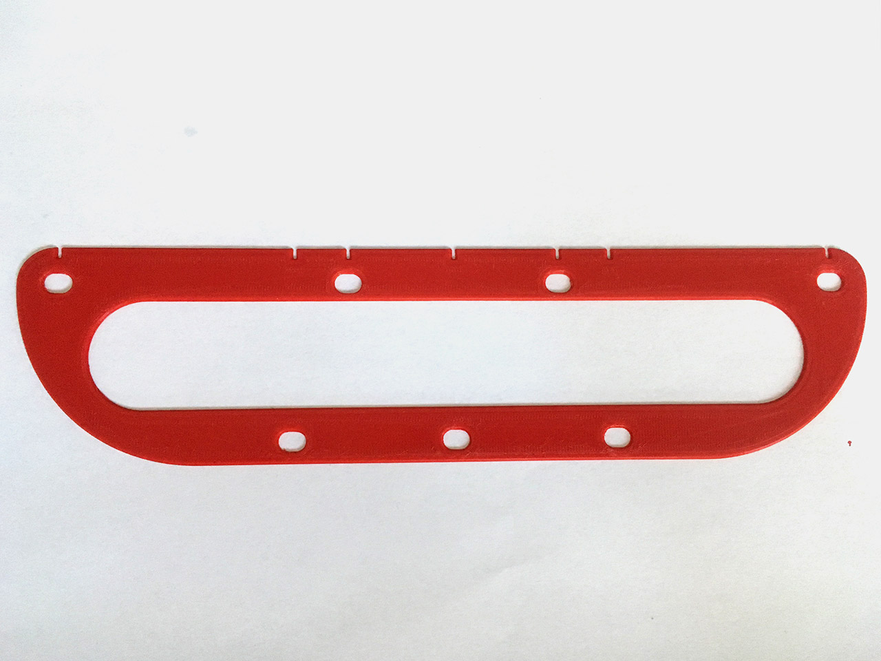 Prusa protective face shield visor shape template by jirka | Download ...