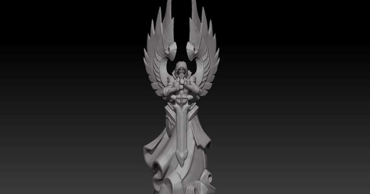 Guardian Angel by Onu_Heino | Download free STL model | Printables.com