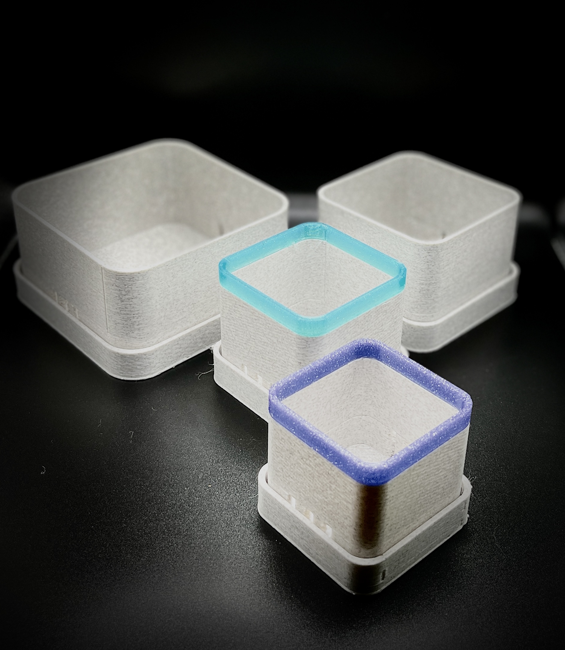 Modern modular planter for plants or succulents (multiple sizes) by ...