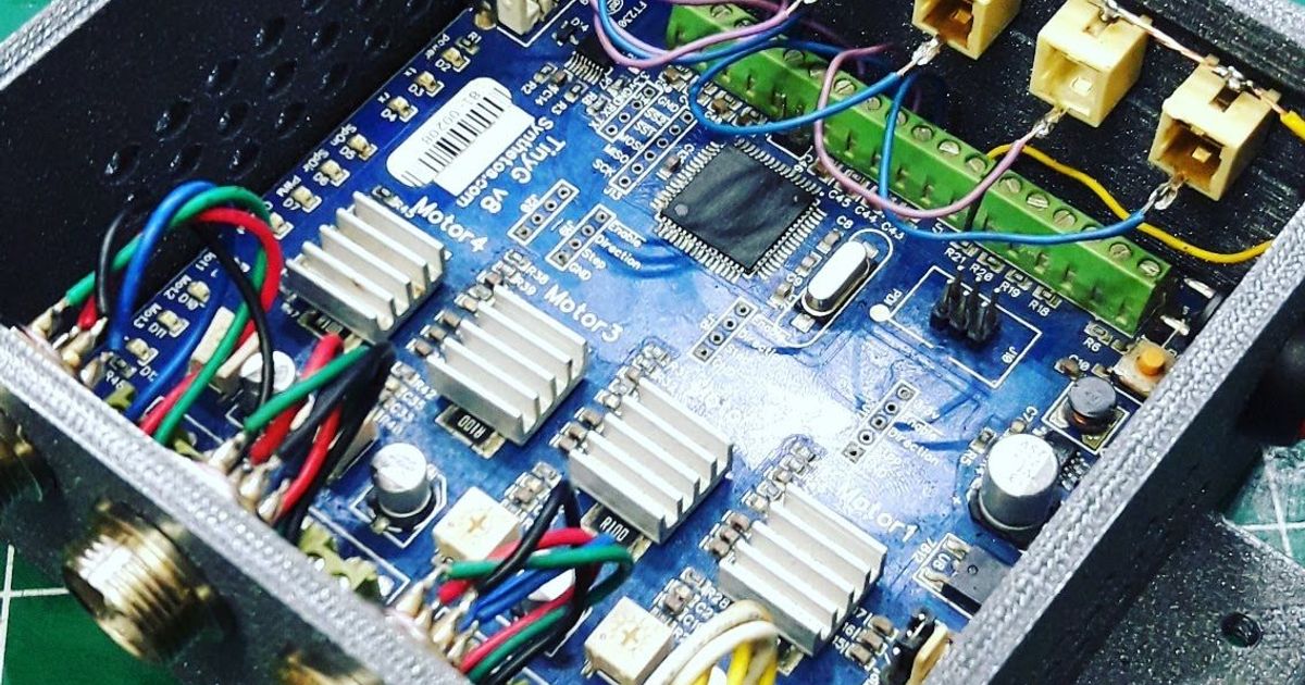 TinyG CNC controller enclosure by BricoGeek | Download free STL model ...