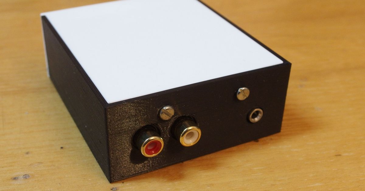USB sound card box by Johny5 | Download free STL model | Printables.com