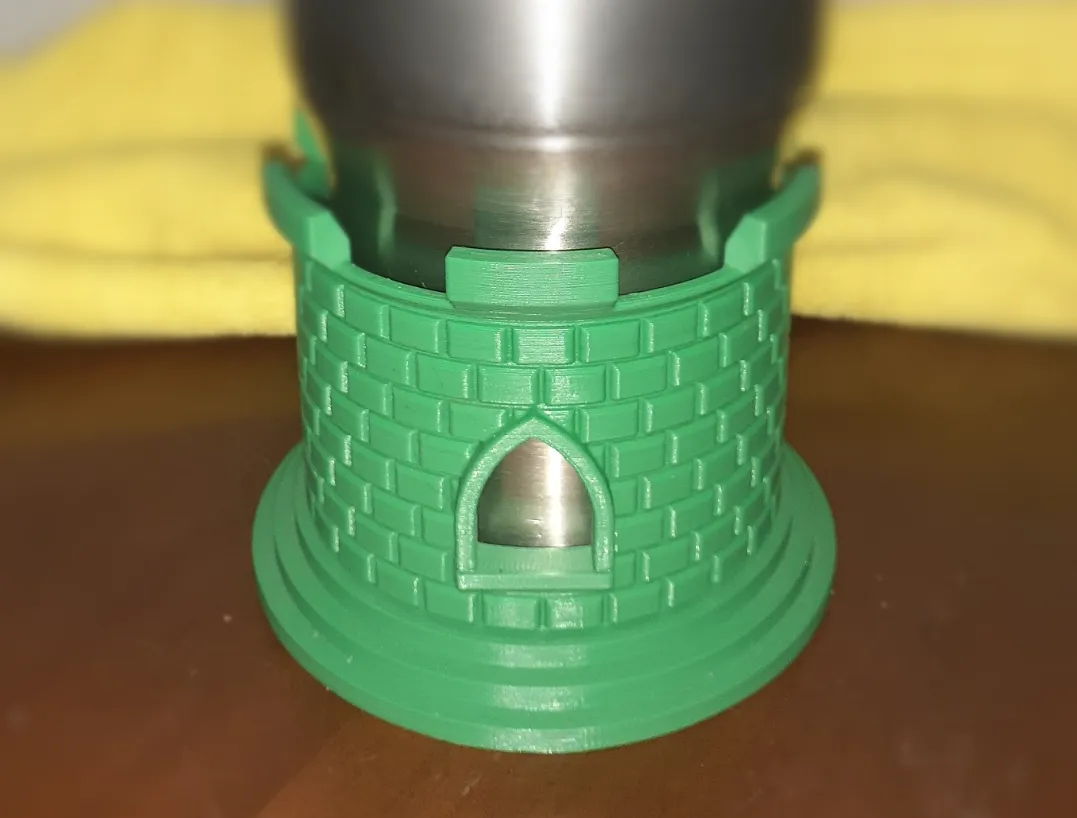 Cup Holder Castle by SpaceDog3D | Download free STL model | Printables.com