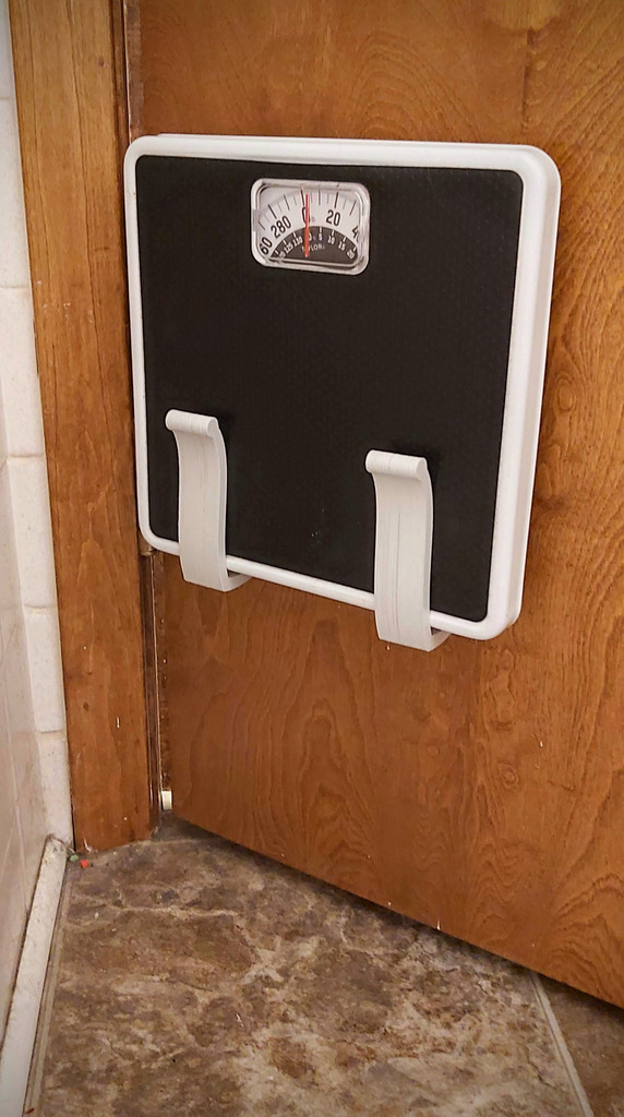 Bathroom Scale Holder by TheMasonX | Download free STL model ...