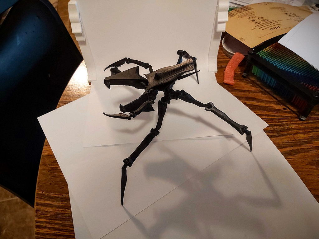 Poseable Warrior Bug - Mirrored Parts by TheMasonX | Download free STL ...