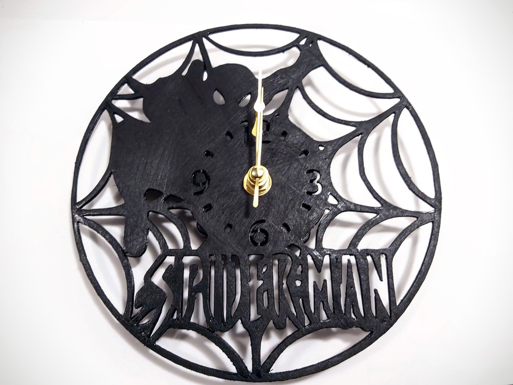 Spiderman Wall Clock - Remix by TheMasonX | Download free STL model ...