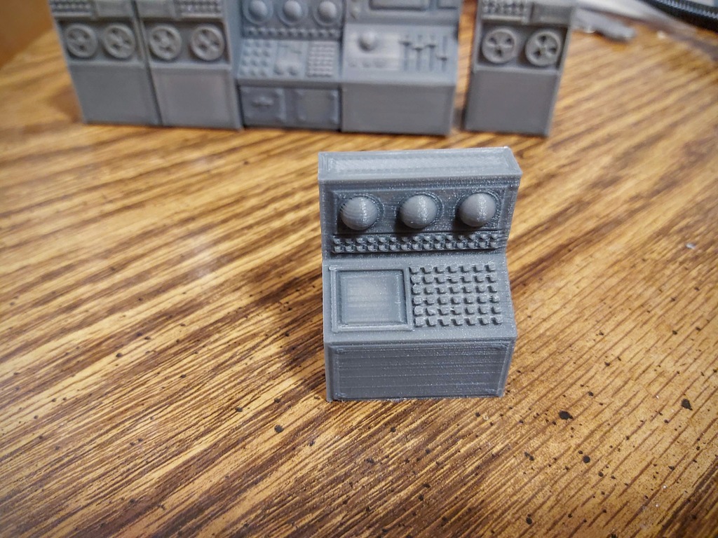 28mm Computer Console SciFi Terrain by TheMasonX | Download free STL ...