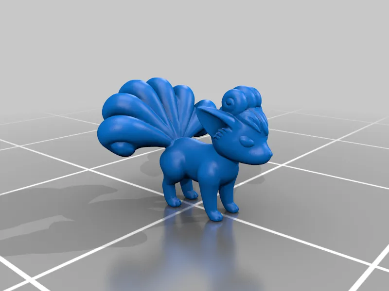 Vulpix ロコン (Pokemon) by Jangy | Download free STL model | Printables.com