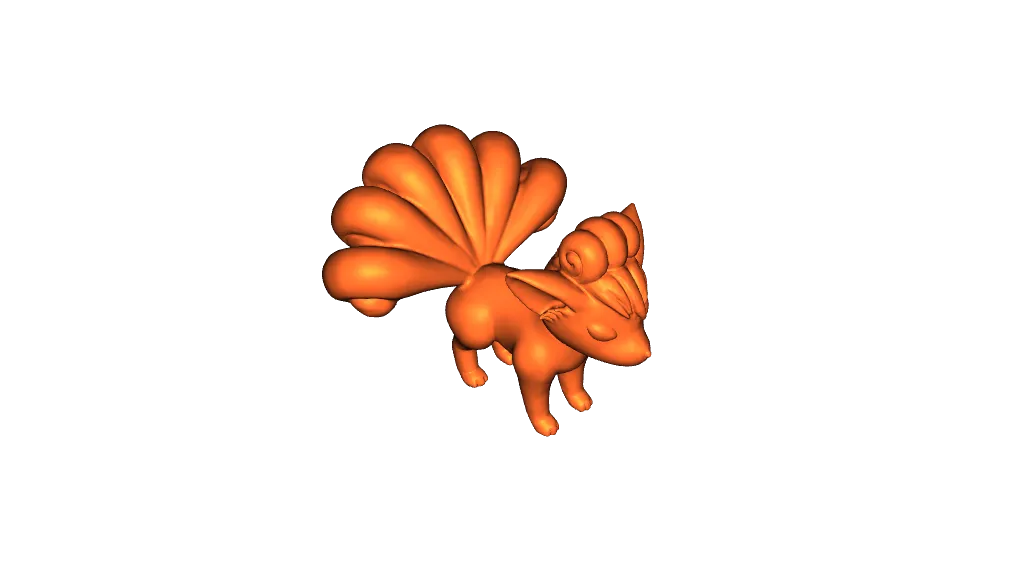 Vulpix ロコン (Pokemon) by Jangy | Download free STL model | Printables.com