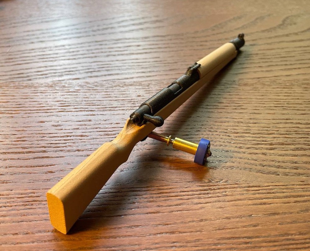 Kar98k bolt action ballpoint pen by FreddyZ | Download free STL model ...