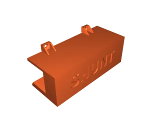 Watt Meter Shunt Cover by Phaeton Industries | Download free STL model ...