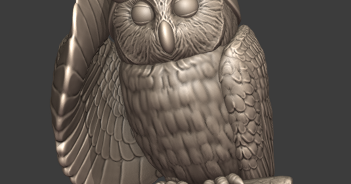 Owl Familiar by Clay Rade | Download free STL model | Printables.com