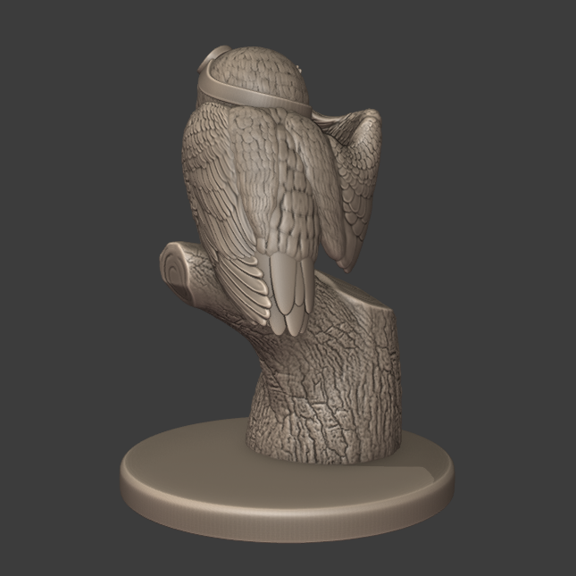 Owl Familiar by Clay Rade | Download free STL model | Printables.com