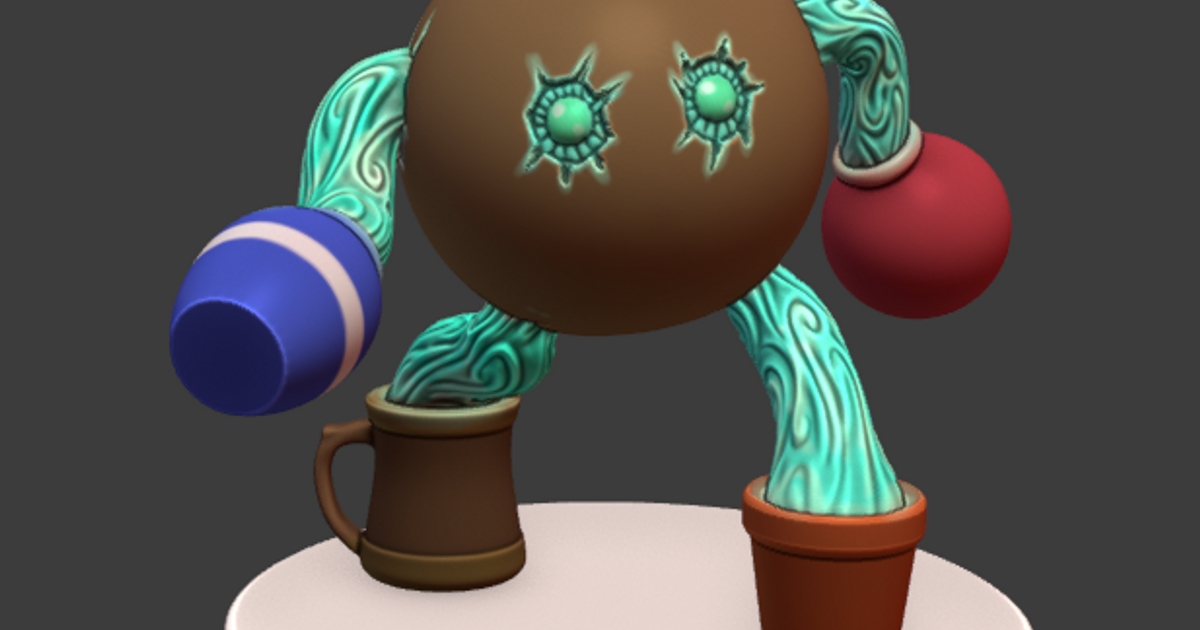 Pottery Golem by Clay Rade | Download free STL model | Printables.com