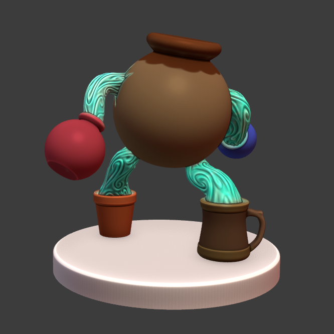 Pottery Golem by Clay Rade | Download free STL model | Printables.com