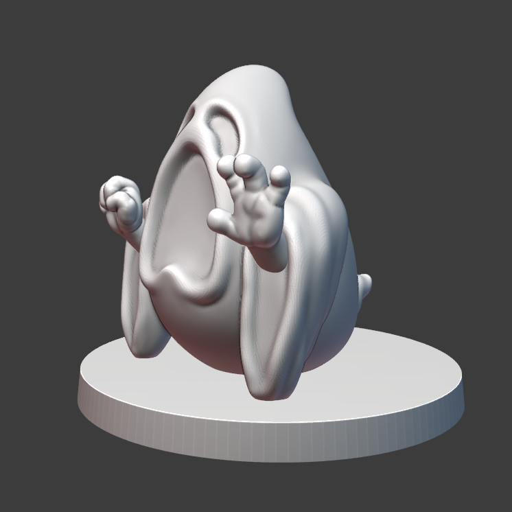 Spelunky Ghost by Clay Rade | Download free STL model | Printables.com