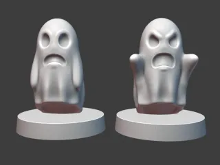Sheet Ghosts by Clay Rade | Download free STL model | Printables.com