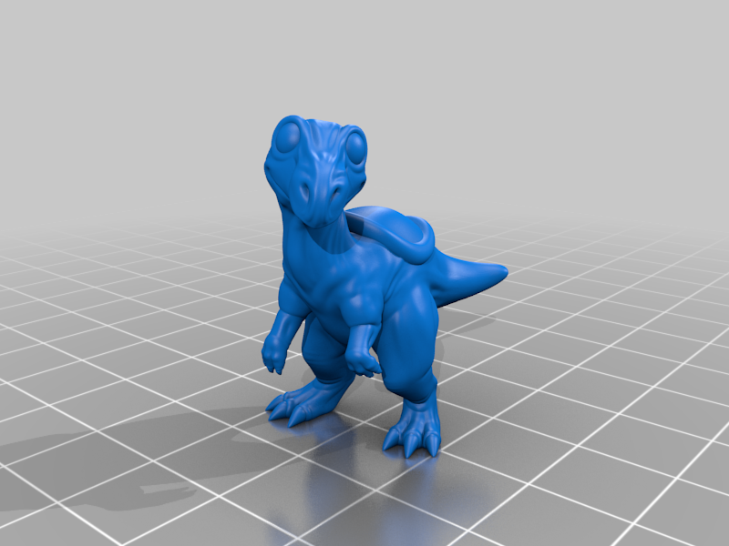 Friendly Raptor by Clay Rade | Download free STL model | Printables.com