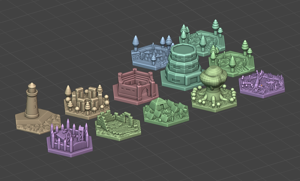 Hex Quest Expansion 2 by Clay Rade | Download free STL model ...