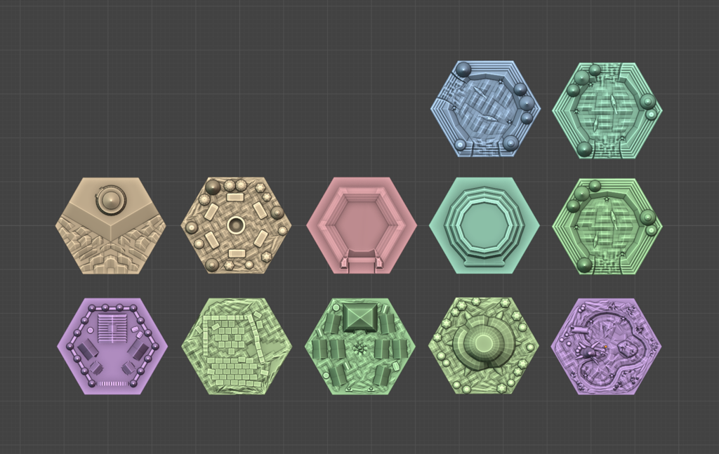 Hex Quest Expansion 2 by Clay Rade | Download free STL model ...