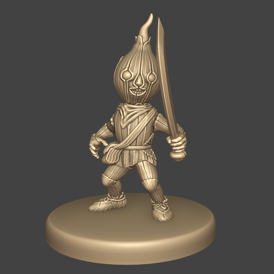 Wild Onion Lad by Clay Rade | Download free STL model | Printables.com