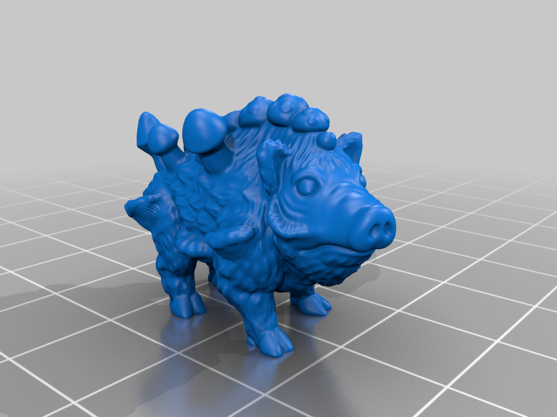 Spore Boar by Clay Rade | Download free STL model | Printables.com