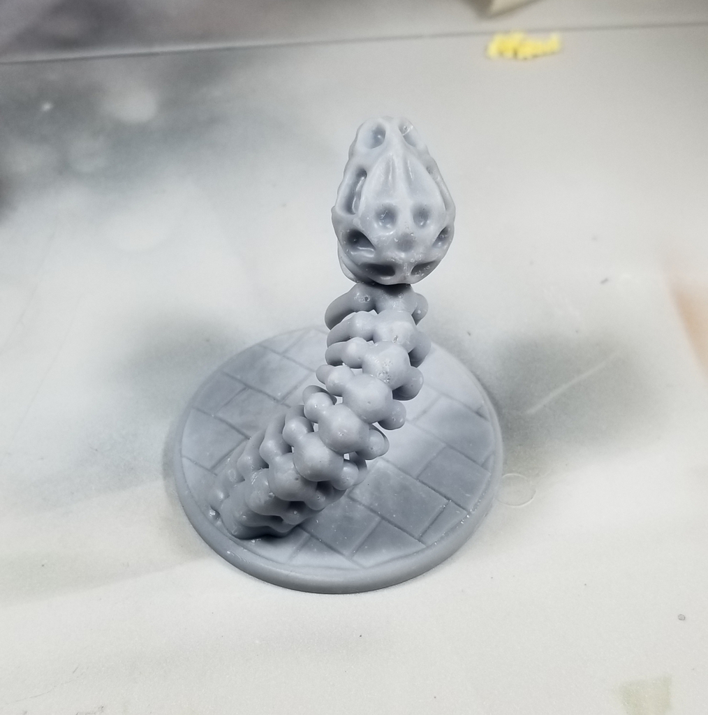 Bone Serpent / "White Dragon" by Clay Rade | Download free STL model ...