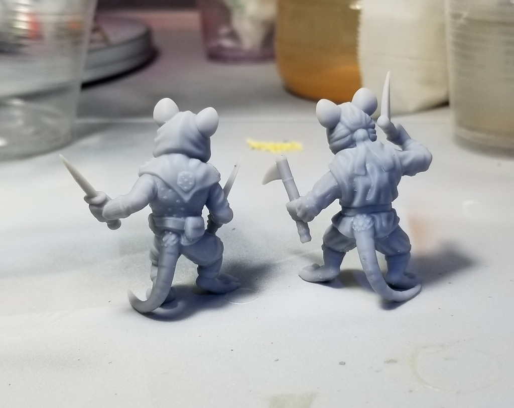 Ratfolk Ninja by Clay Rade | Download free STL model | Printables.com