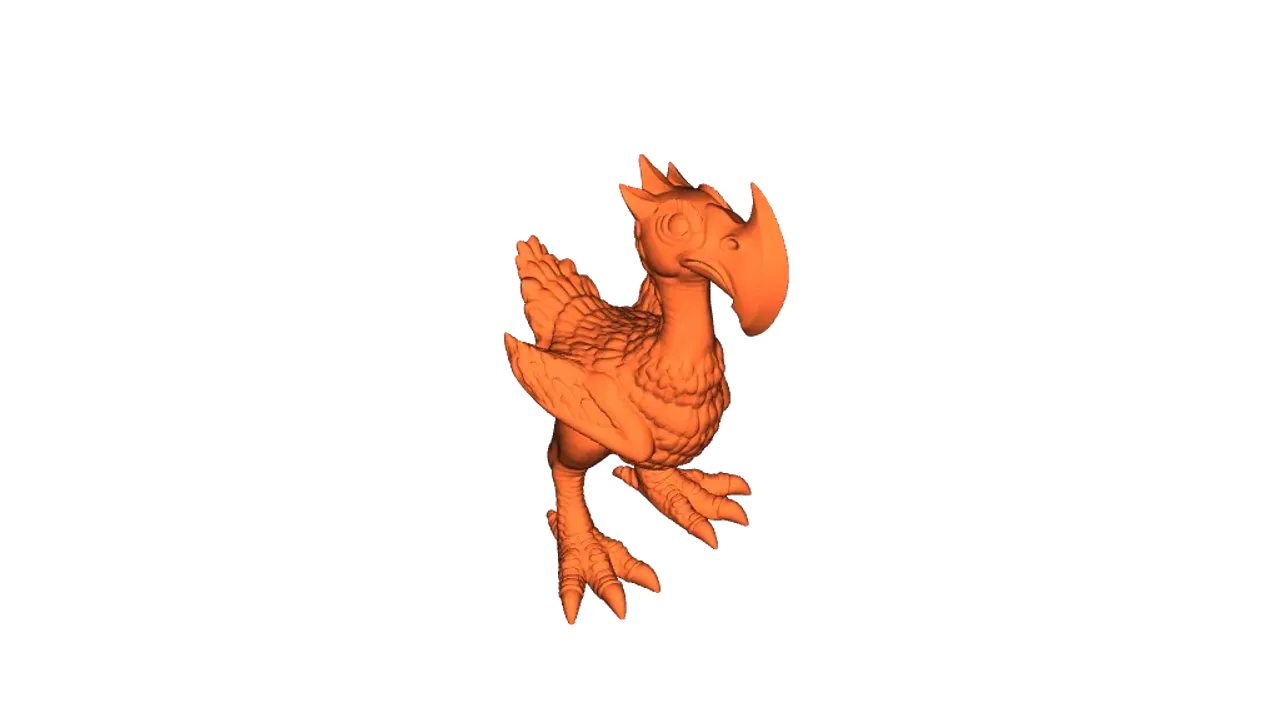 Axe Beak by Clay Rade | Download free STL model | Printables.com