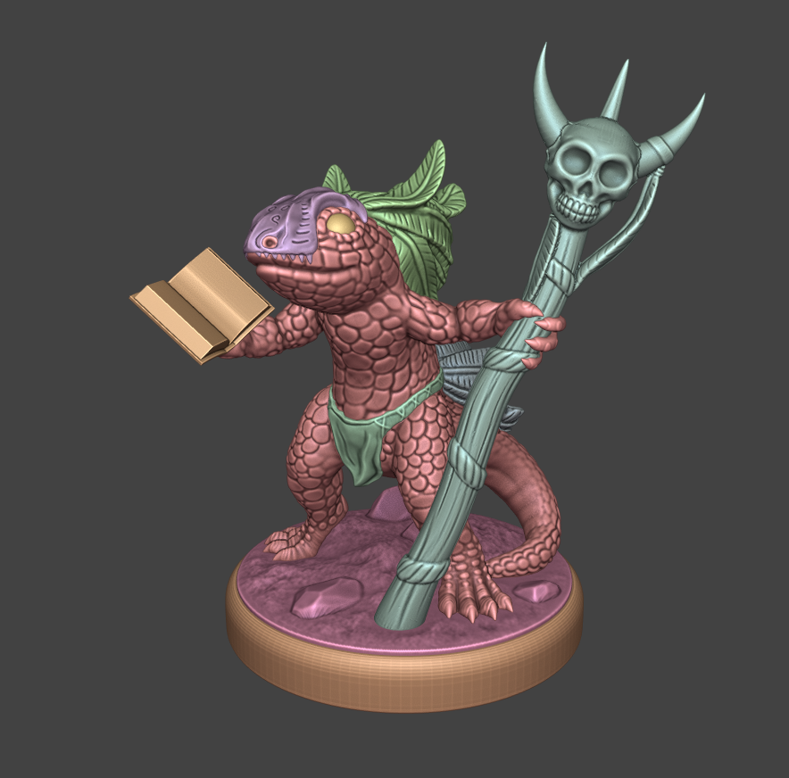Skinky Lizardmen by Clay Rade | Download free STL model | Printables.com