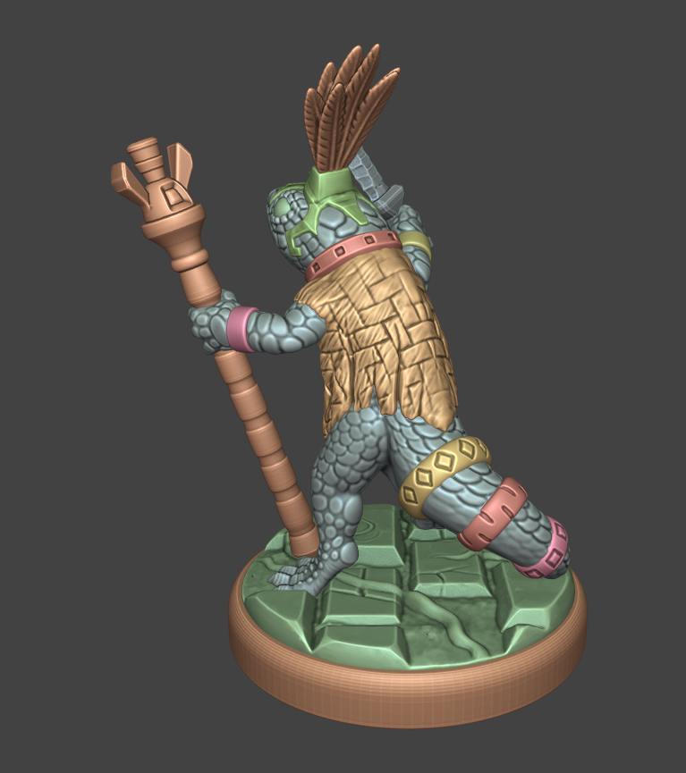Skinky Lizardmen by Clay Rade | Download free STL model | Printables.com