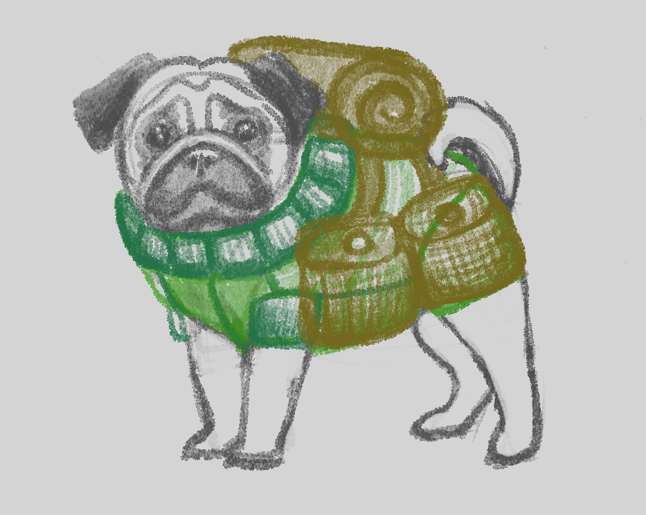 Pack Pug by Clay Rade | Download free STL model | Printables.com