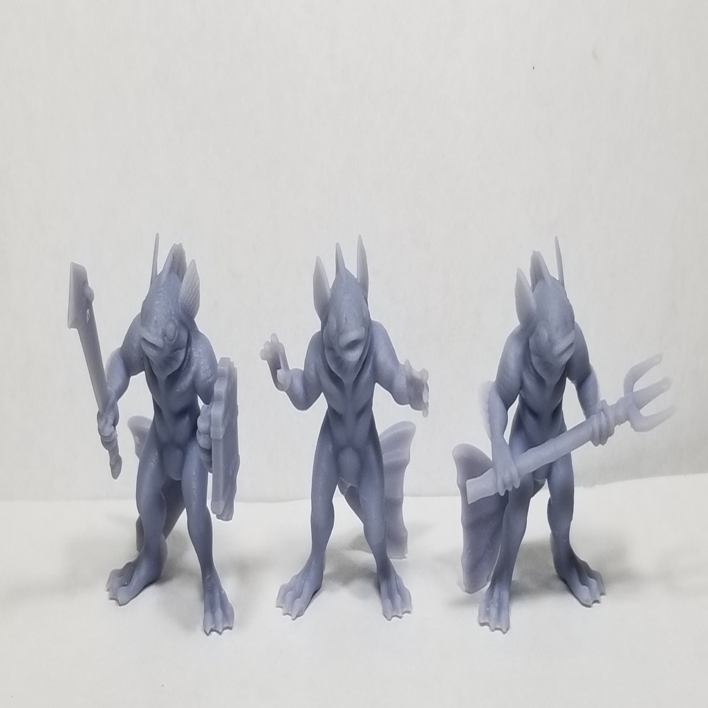Fishmen by Clay Rade | Download free STL model | Printables.com