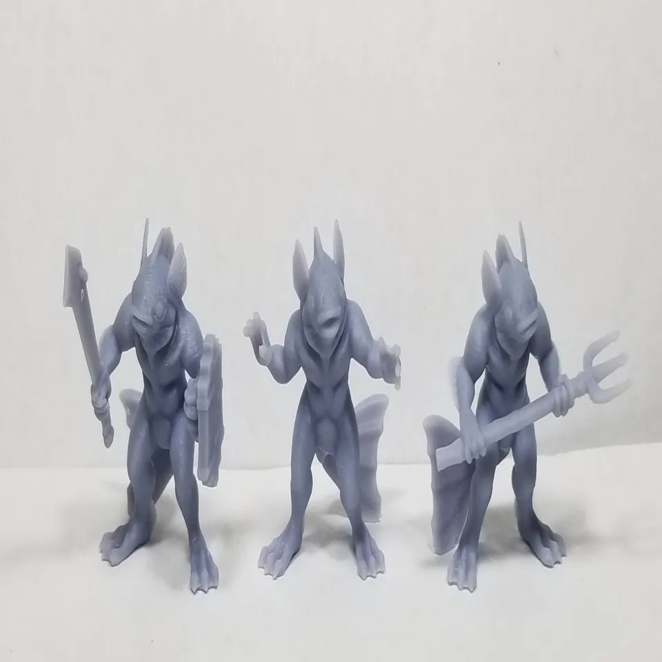 Fishmen by Clay Rade | Download free STL model | Printables.com