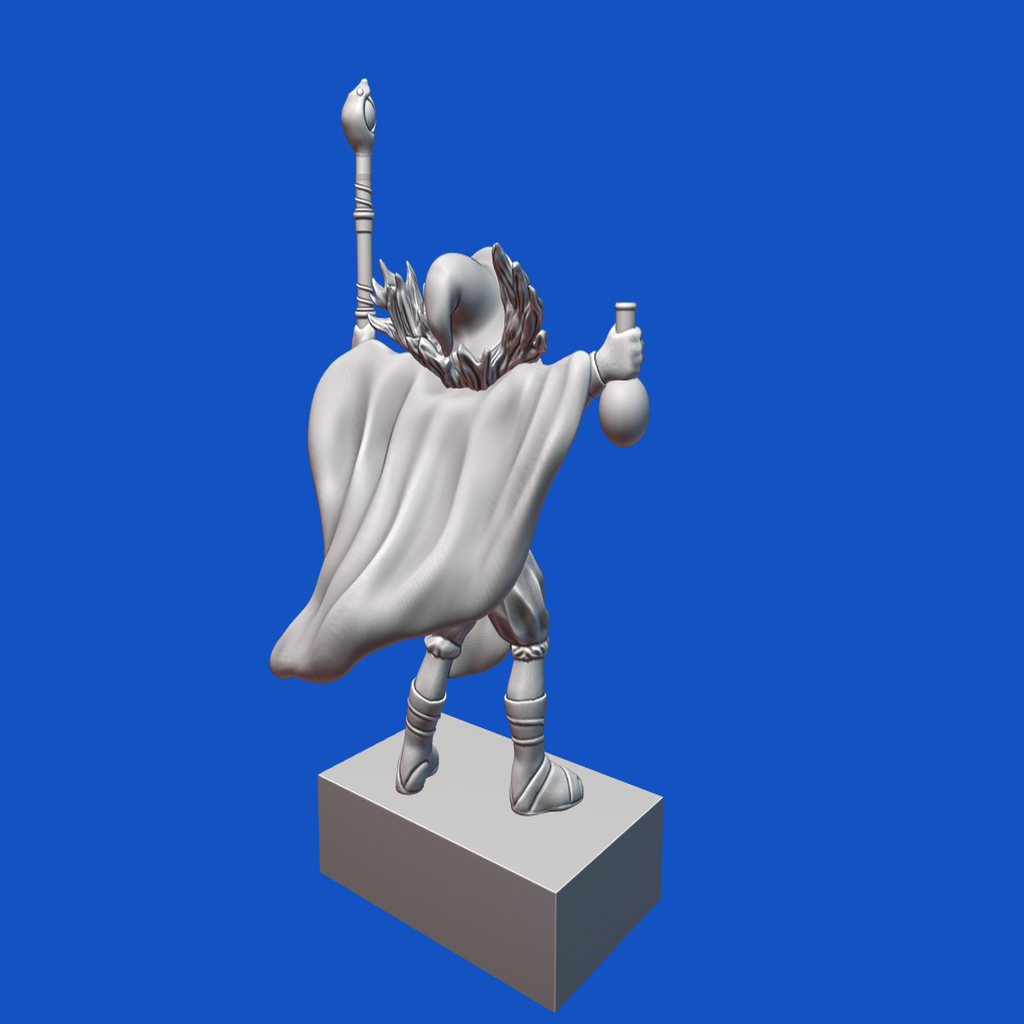 Shadax the Wizard by Clay Rade | Download free STL model | Printables.com
