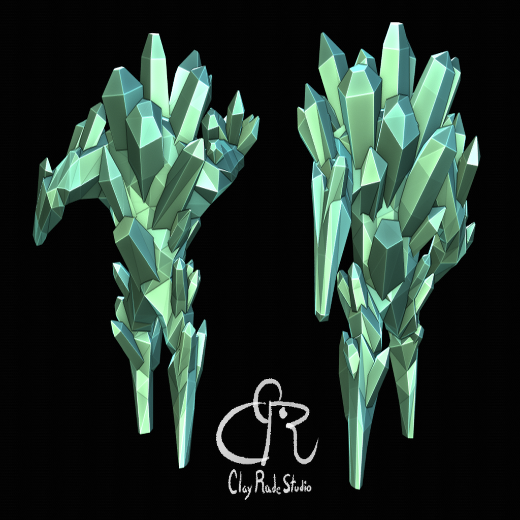 Crystal Golem by Clay Rade | Download free STL model | Printables.com