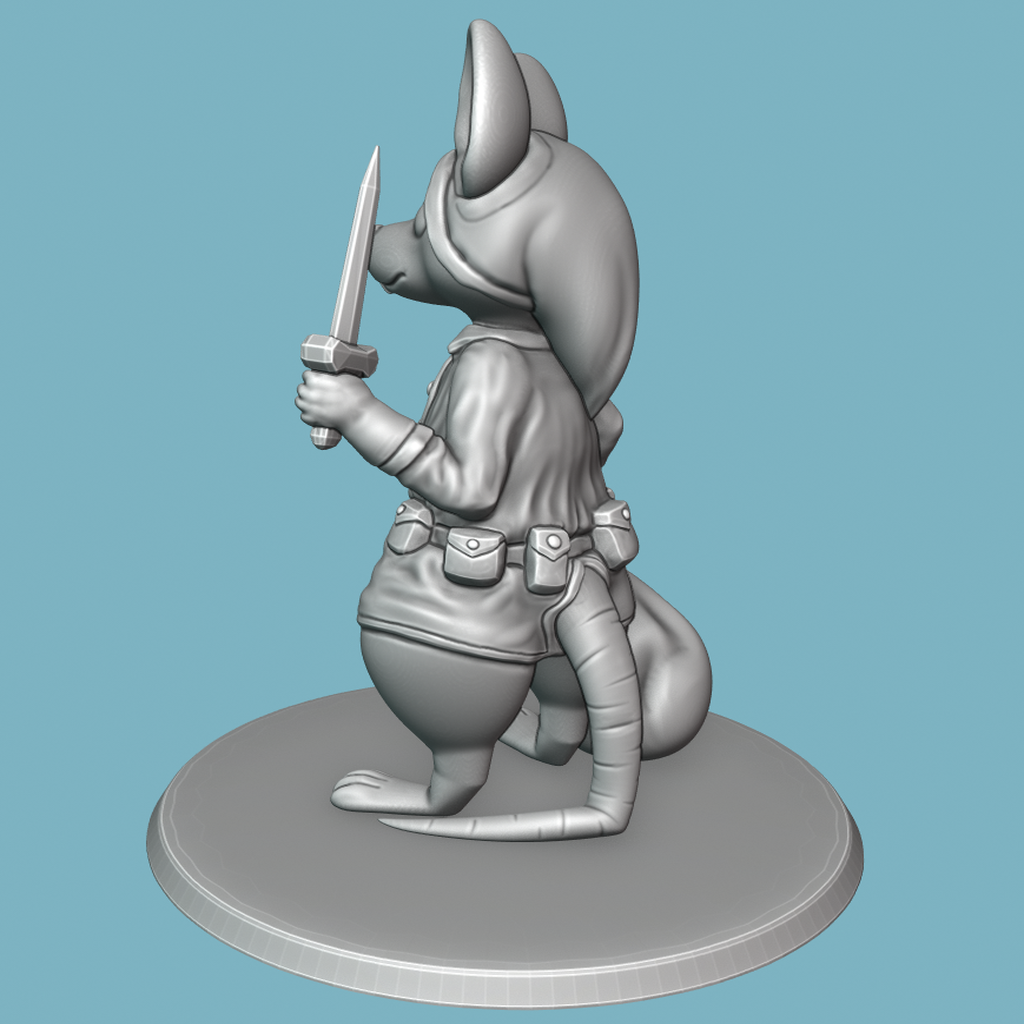 Rat Rogue Remastered by Clay Rade | Download free STL model ...