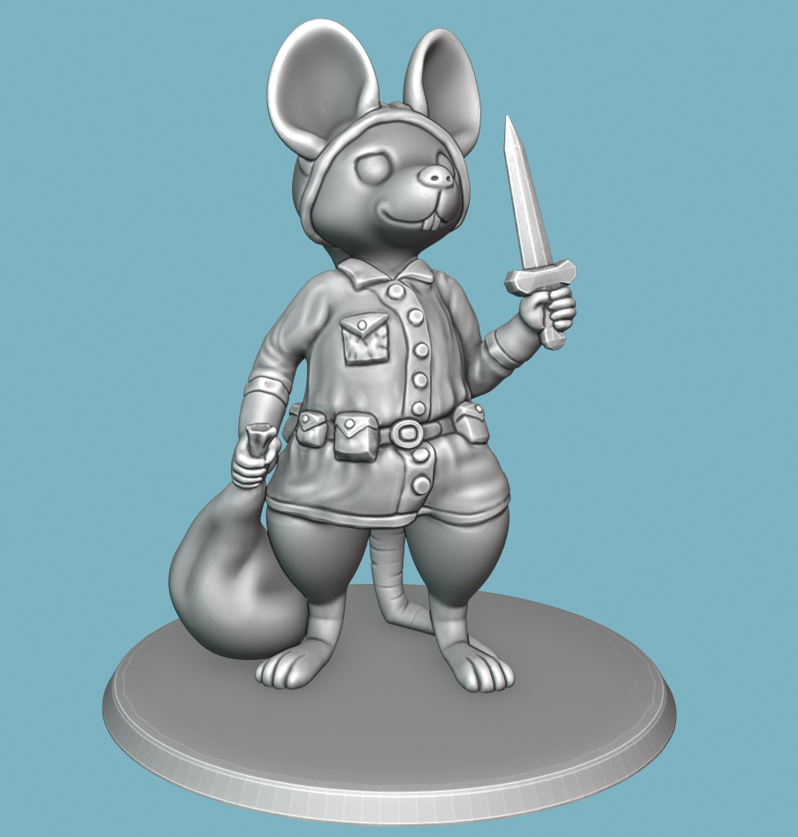 Rat Rogue Remastered by Clay Rade | Download free STL model ...