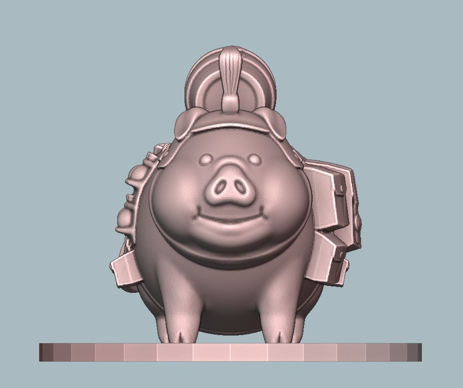 Pack Pig by Clay Rade | Download free STL model | Printables.com