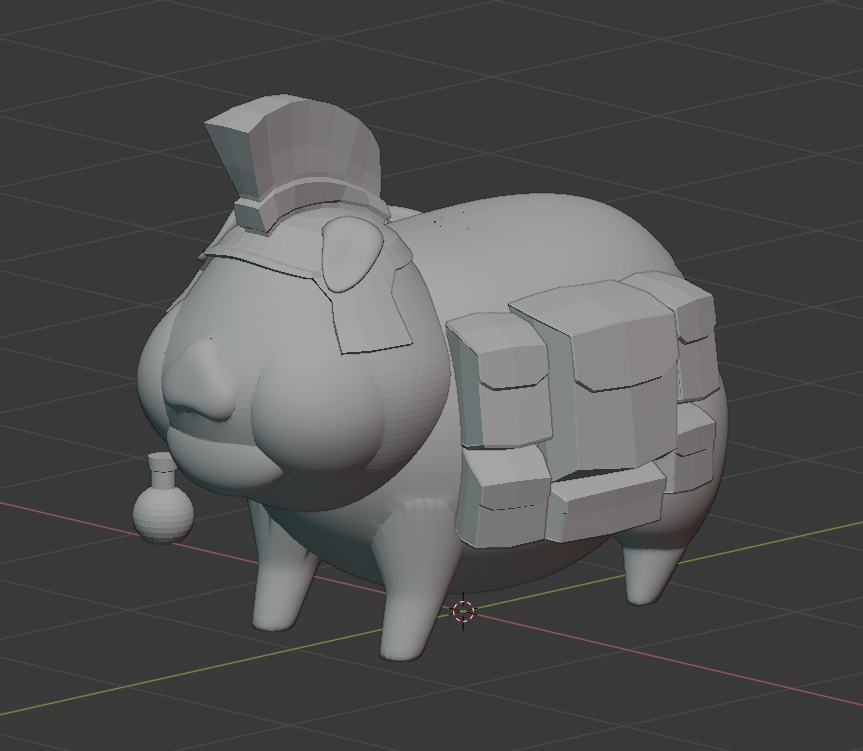 Pack Pig by Clay Rade | Download free STL model | Printables.com
