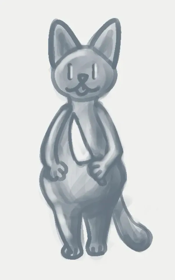 Knife Cat by Clay Rade | Download free STL model | Printables.com
