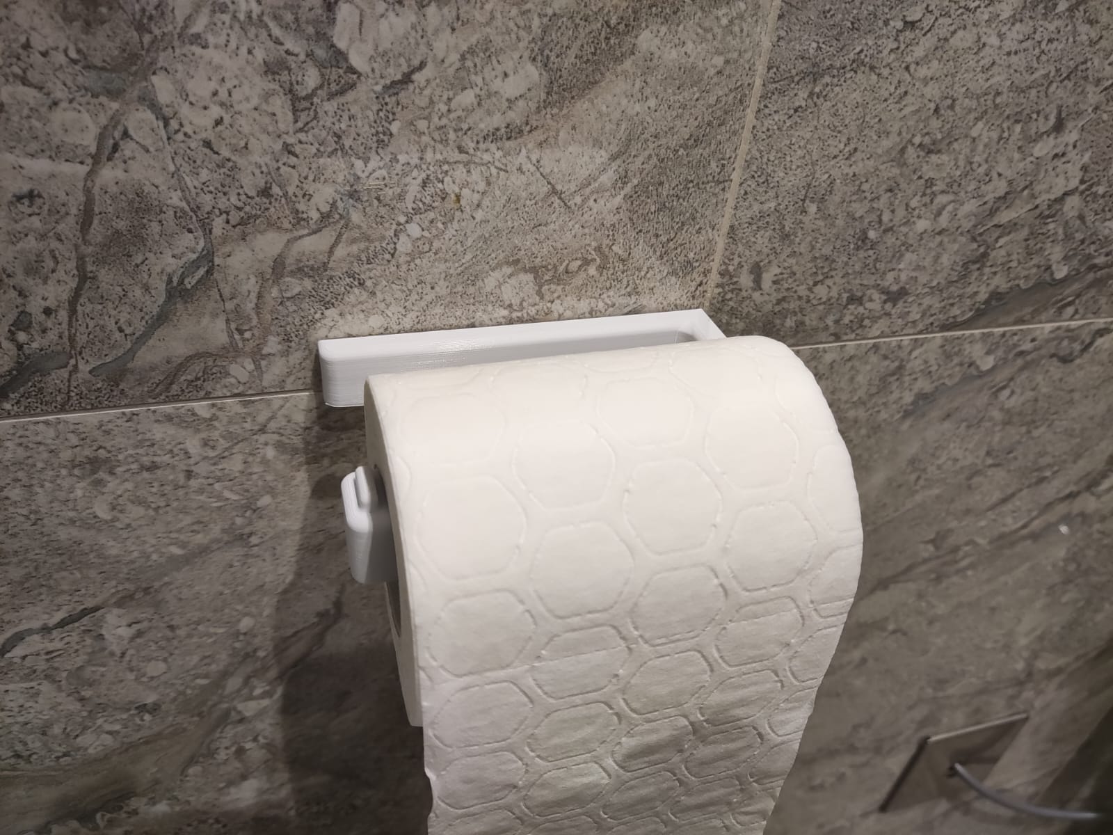 Toilet Roll Holder (World's greatest 3D-printed, stick-on toilet roller ...