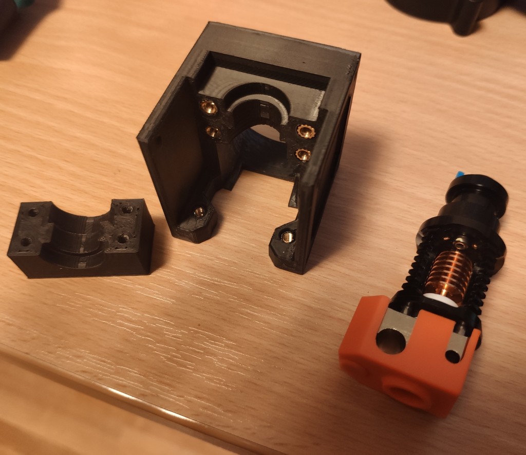 Flsun SR - Dragon hotend effector mount by xPakrikx | Download free STL ...