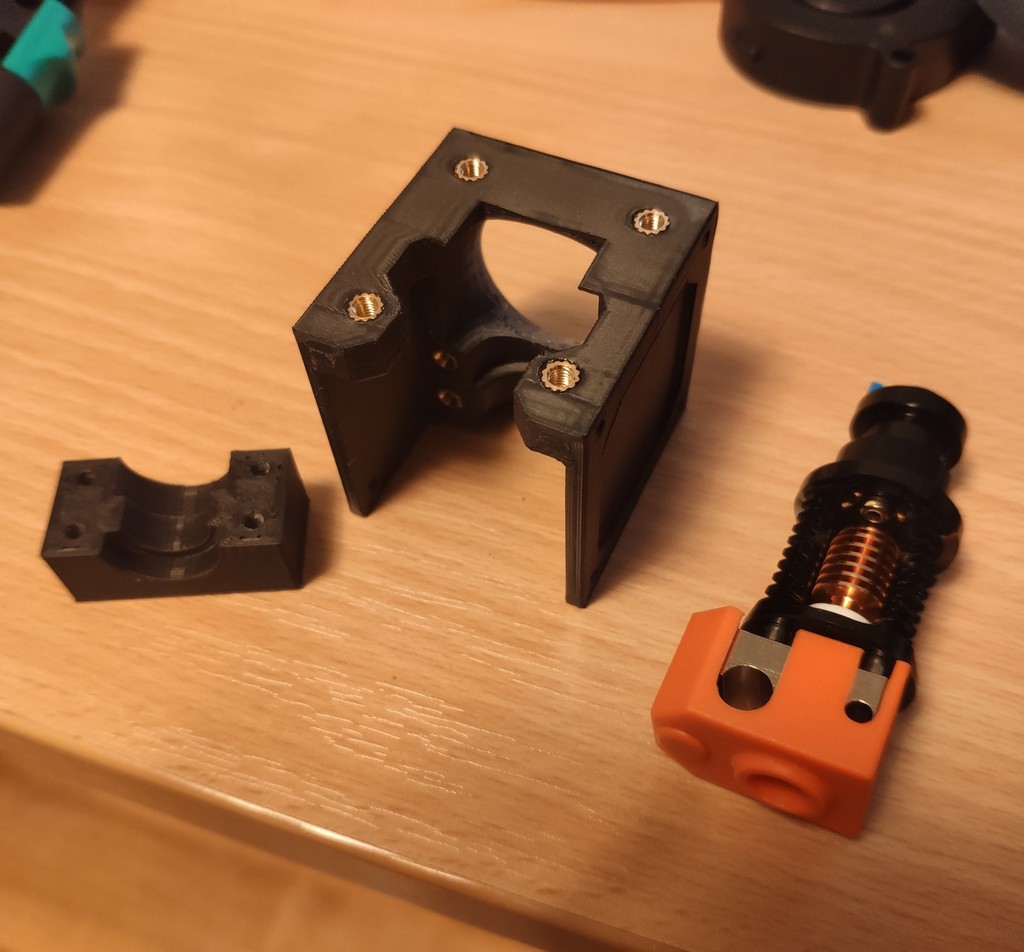 Flsun SR - Dragon hotend effector mount by xPakrikx | Download free STL ...